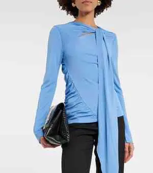 Victoria Beckham Tie-detail Top