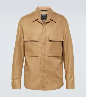 Zegna Linen Overshirt