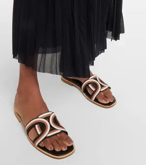 TOD'S Kate Leather Sandals