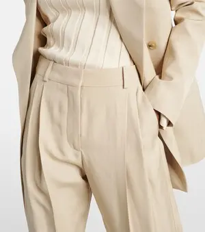 Stella McCartney Iconic High-rise Cropped Pants