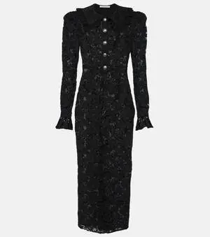 Alessandra Rich Lace Day Dresses