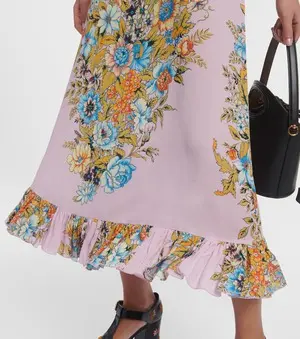 Etro Floral Print Minidress