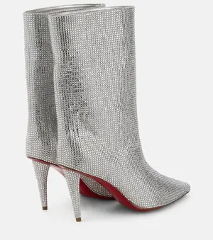 CHRISTIAN LOUBOUTIN Astrilarge Strass Ankle Boots