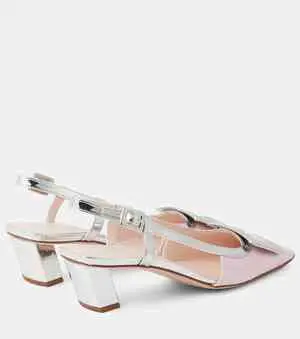 ROGER VIVIER Belle Vivier Slingback Pumps - Pink