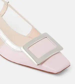 ROGER VIVIER Belle Vivier Slingback Pumps - Pink