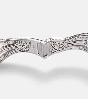 Yeprem 18kt White Gold Diamond Bangle