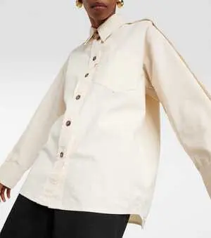 Victoria Beckham Oversized Cotton Shirt
