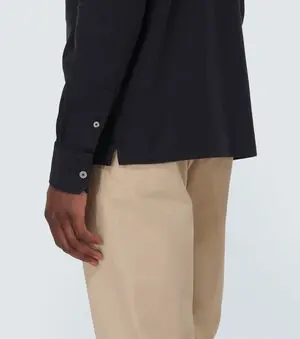 Zegna Cotton Polo Shirt - Blue