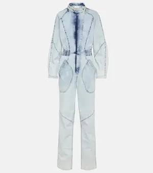 Isabel Marant Kimea Denim Jumpsuit - Blue