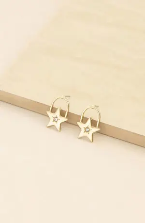Ettika Star Stud Earrings