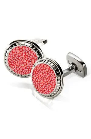 M-Clip® Stingray Cuff Links - Red