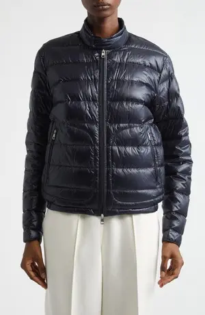 Moncler Moncler Lans Down Jacket Navy