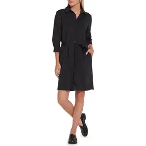 Lyssé Essentials Schiffer Shirt Dress - Black