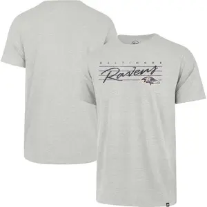 '47 Baltimore Ravens Downburst Franklin T-shirt - Gray