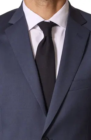 Jb Britches Sartorial Classic Fit Stretch Wool Suit - Navy