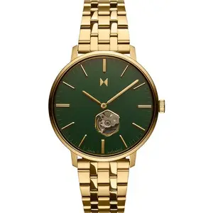 MVMT MVMT Legacy Slim Automatic Strap Watch Gold