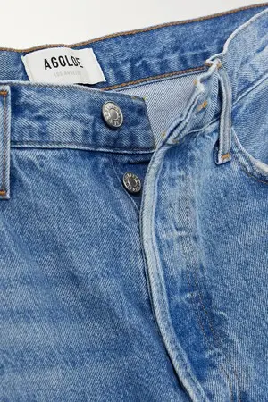AGOLDE Low Slung Puddle Jeans - Blue