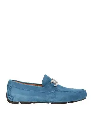 FERRAGAMO Loafers In Calfskin - Blue