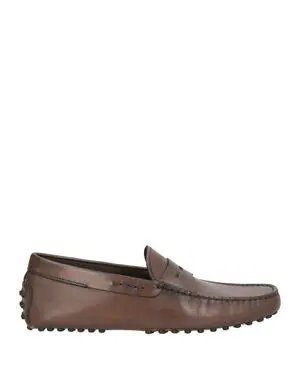 TOD'S Leather Loafers - Brown