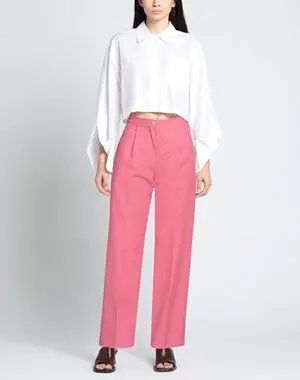 Palm Angels Solid Twill Straight-leg Pants