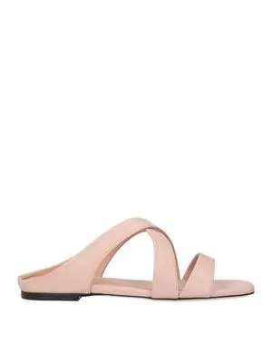 POLLINI Leather Flat Sandals