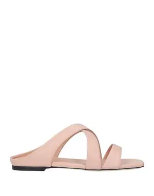 POLLINI Leather Flat Sandals