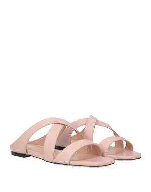 POLLINI Leather Flat Sandals