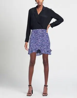 Isabel Marant Étoile Mini Skirt - Purple