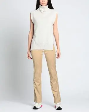 TRUSSARDI Solid Mid-rise Flared Trousers