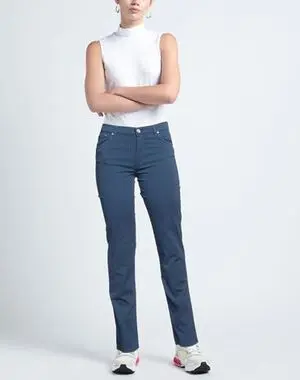 TRUSSARDI Solid Mid-rise Flared Trousers