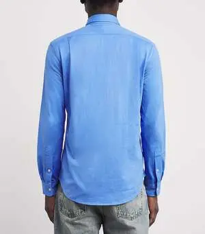 Polo Ralph Lauren Cotton-jersey Shirt - Blue