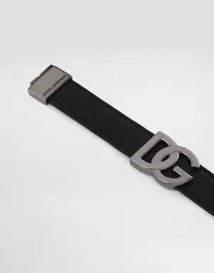 Dolce & Gabbana Calfskin Bracelet With Dg Logo