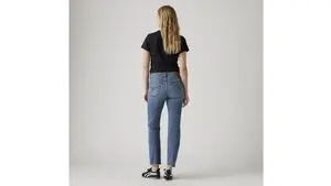 LEVI'S Wedgie Straight Ankle Jeans