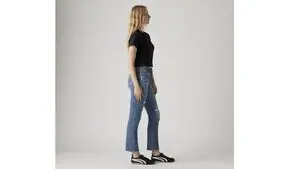 LEVI'S Wedgie Straight Ankle Jeans