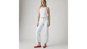 LEVI'S Ribcage Straight Ankle Jeans - Be Frayed