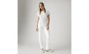 LEVI'S Classic Straight Fit Jeans - Simply White