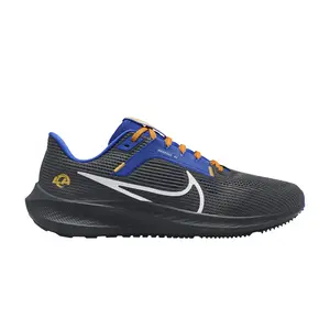 Nike Nfl X Air Zoom Pegasus 40 'los Angeles Rams' Sneakers - Black
