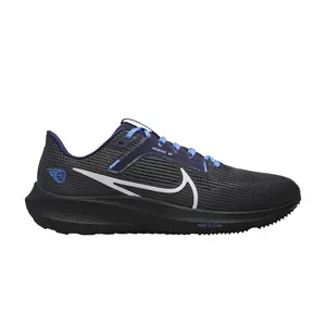 Nike Nfl X Air Zoom Pegasus 40 'tennessee Titans' Sneakers - Black