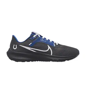 Nike Nfl X Air Zoom Pegasus 40 'indianapolis Colts - Black