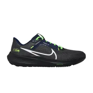 Nike Nfl X Air Zoom Pegasus 40 'seattle Seahawks' Sneakers - Black