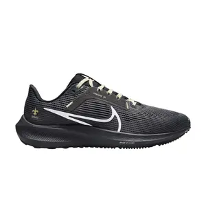 Nike Nfl X Air Zoom Pegasus 40 'new Orleans Saints - Black