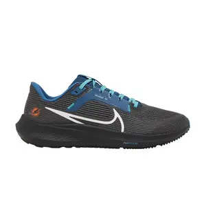 Nike Nfl X Air Zoom Pegasus 40 'miami Dolphins - Black