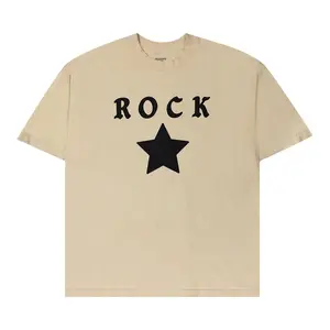 PLEASURES Rockstar T-shirt - Tan