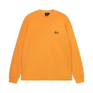StÜssy Basic Stock Long-sleeve Thermal 'apricot - Orange