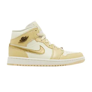 JORDAN 1 Mid Sneakers - Cream