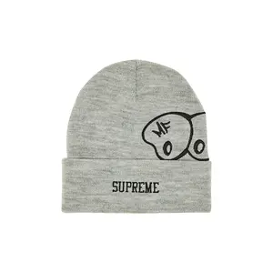 Supreme Mf Doom Beanie - Grey