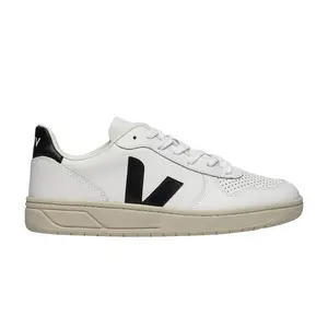 VEJA V-10 Leather Sneakers - White