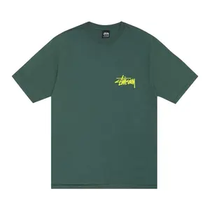 StÜssy Old Phone Pigment Dyed T-shirt - Green
