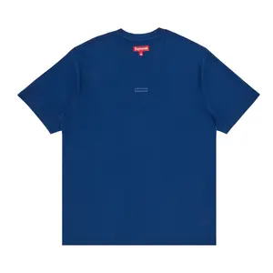 Supreme High Density Small Box Short-sleeve Top 'light Navy - Blue