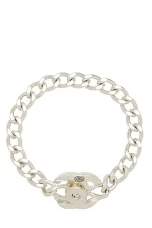 Chanel Cc Turnlock Chain Bracelet